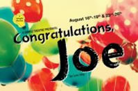 Congratulations Joe
